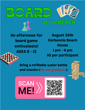Oxford Community Center: BOARD AT THE BEACH